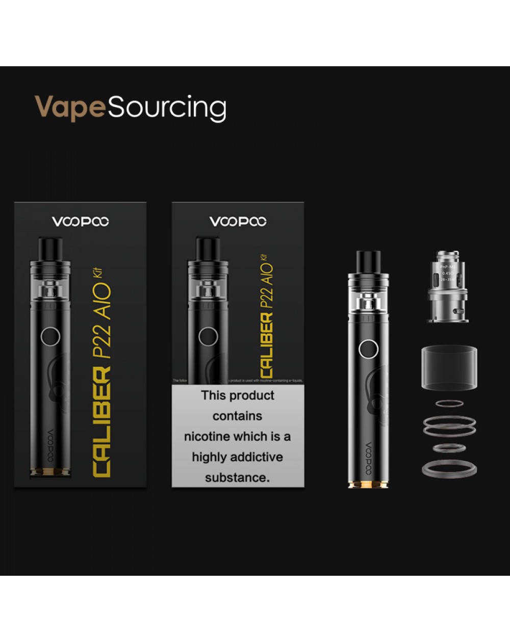 VOOPOO Caliber P22 AIO Kit 2000mAh | Vape Kit