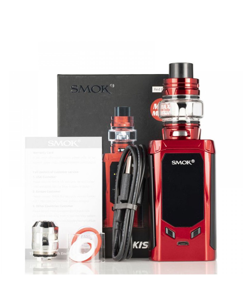 SMOK R-Kiss Kit 200W with TFV-Mini V2 Tank | Vape Kit