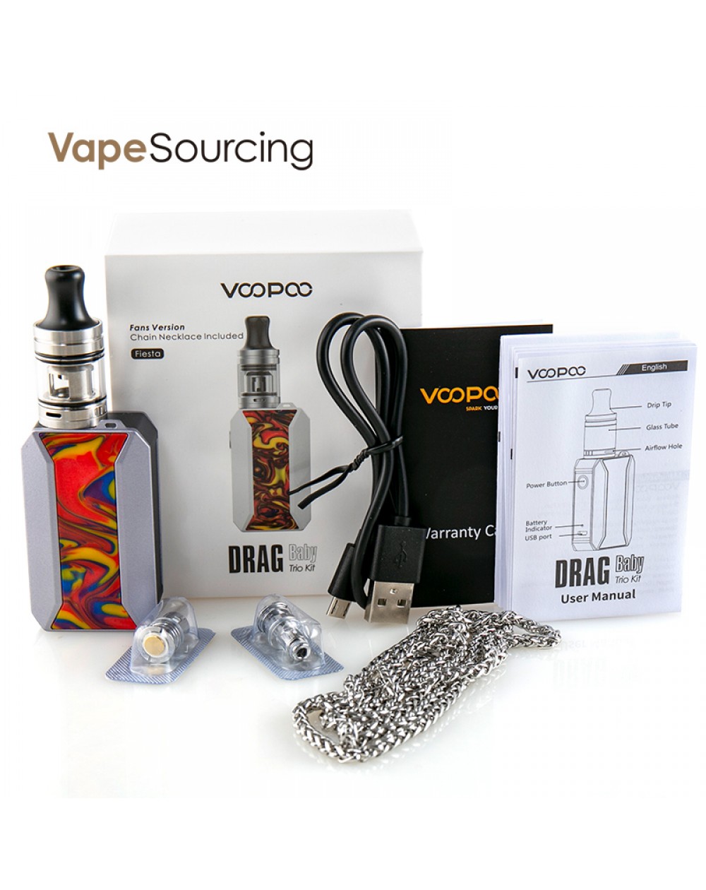VOOPOO Drag Baby Trio Kit 1500mAh | Clearance