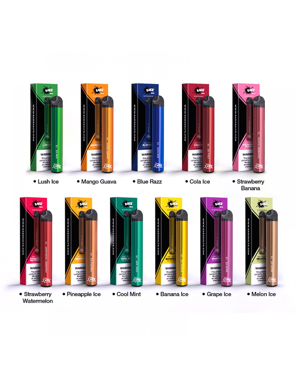 Barz Max Disposable Pod Device 600 Puffs 420mAh (1pc/pack) | Clearance