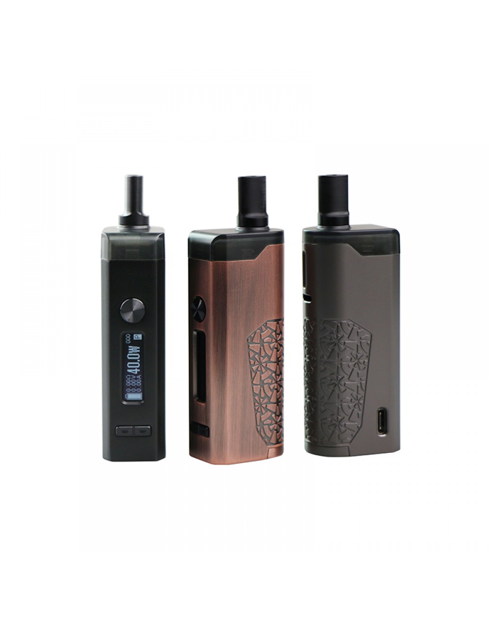 Hippovape B'Adapt 40W RBA AIO Kit External 18350 Battery | Clearance